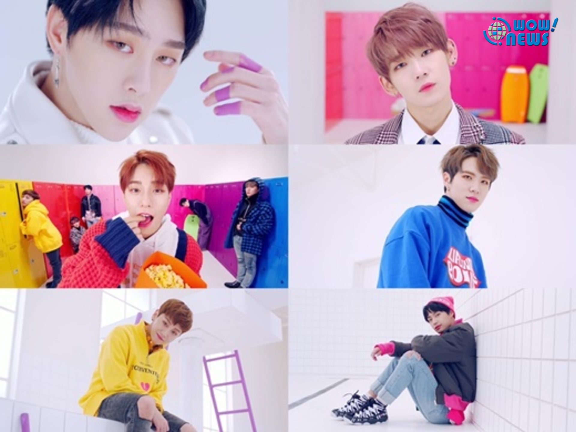 JBJ新曲MV預告公開 炫彩風格清新帥氣 - ENews新聞網