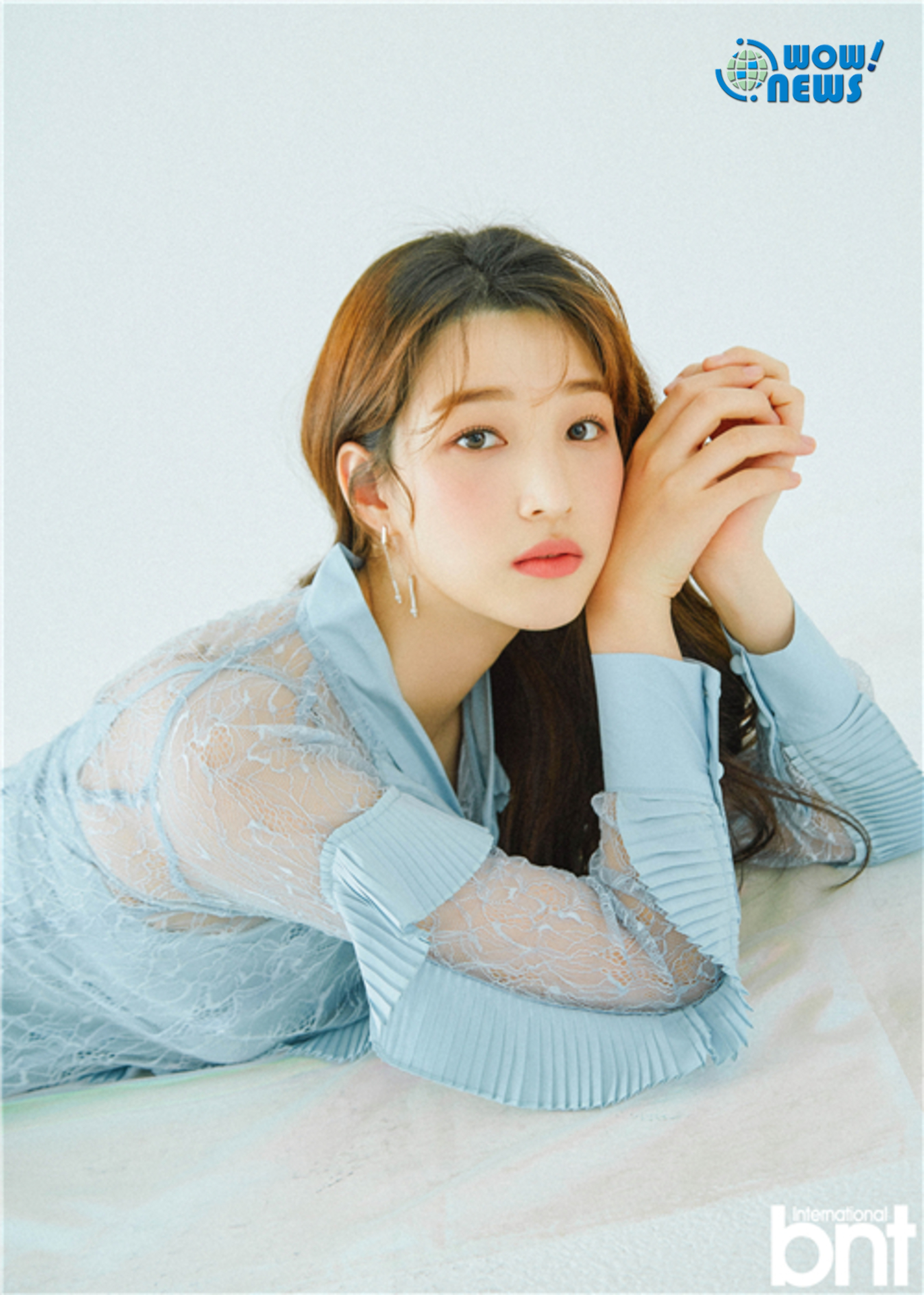 Wow!NEWS新聞網 - [PHOTO]金律喜拍攝bnt寫真 淡藍紗裙展現優雅氣質
