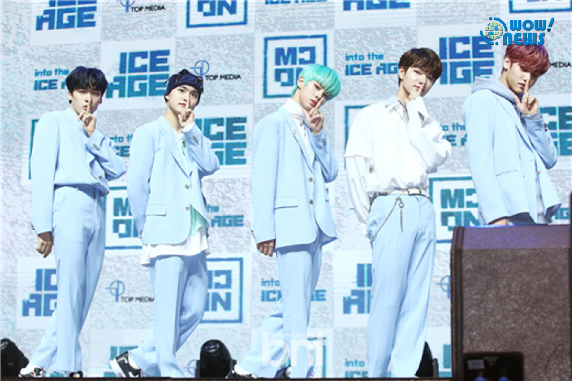 [bnt PHOTO]MCND舉行出道SHOWCASE 李鎮赫等公司前輩送應援 - ENews新聞網